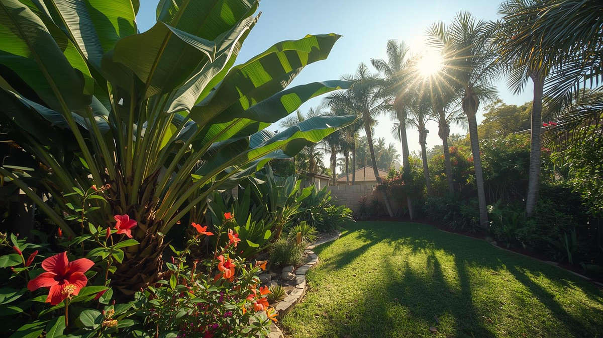 Tropical plants to transform your garden into paradise